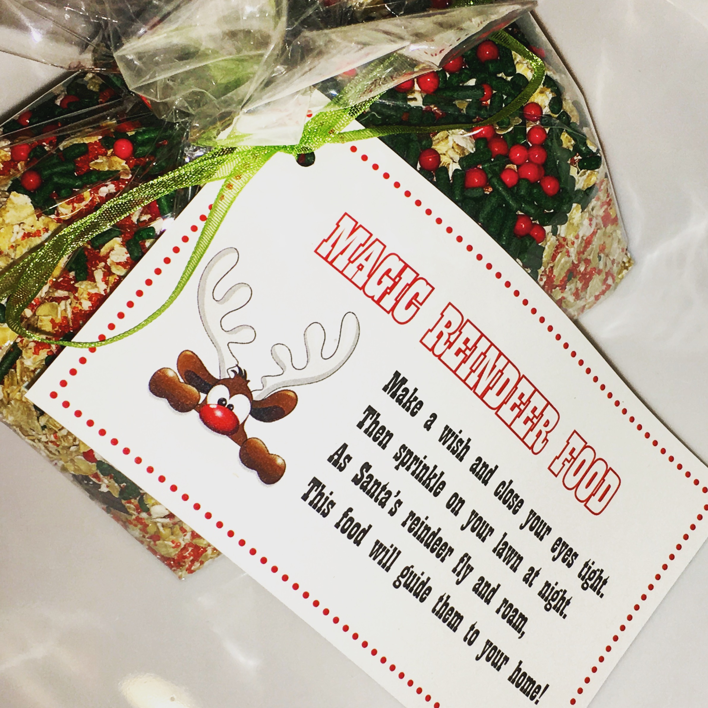 {Christmas craft} Reindeer food | Megan's Island